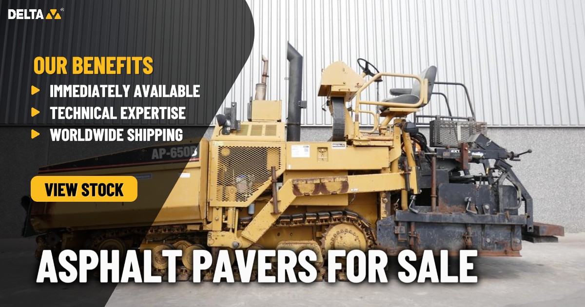 Delta Machinery | Asphalt pavers