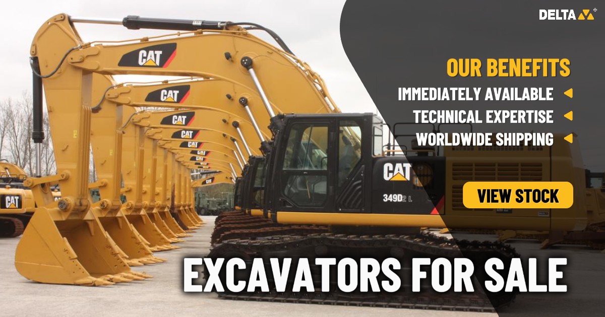 Delta Machinery | Excavators